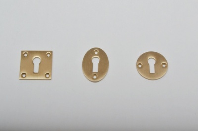 Solid Brass Box Escutcheons - prokraft