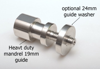 Heavy Duty Bottle Stopper Mandrel / washer - prokraft