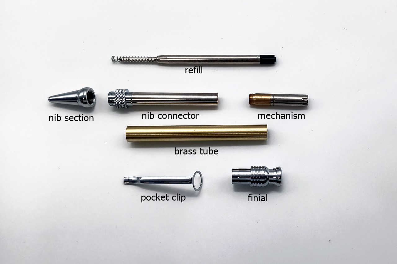 Click Pen Kit – Anvil Design for Turning Custom Pens - prokraft