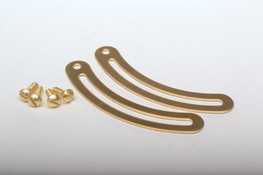 Box Lid Stays – Solid Brass Small Size for Fine Boxes - prokraft