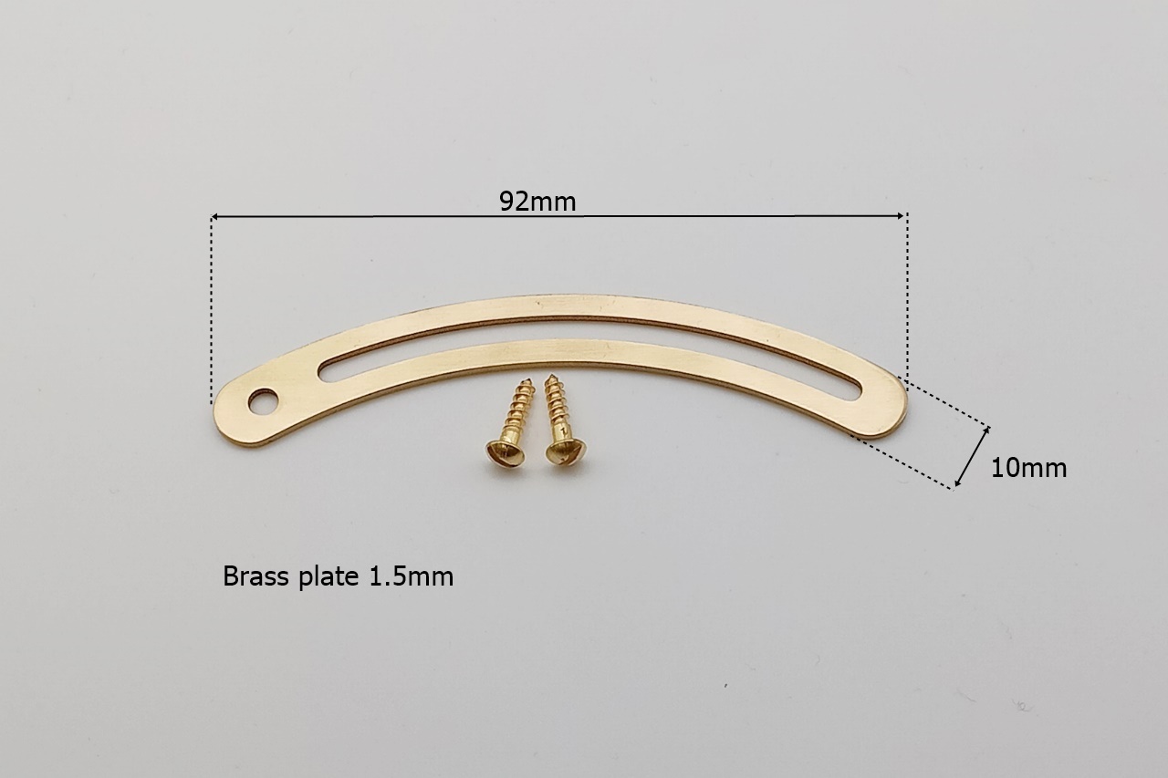 Lid Stays – 92mm Heavy Duty Solid Brass Supports - prokraft