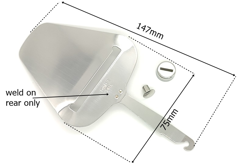 Cheese Slicer Kit – Stainless Steel for Custom Handles - prokraft