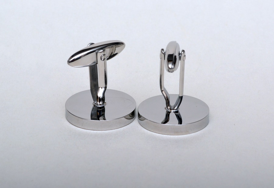 Stainless Steel Cufflink Blanks (pair) - prokraft