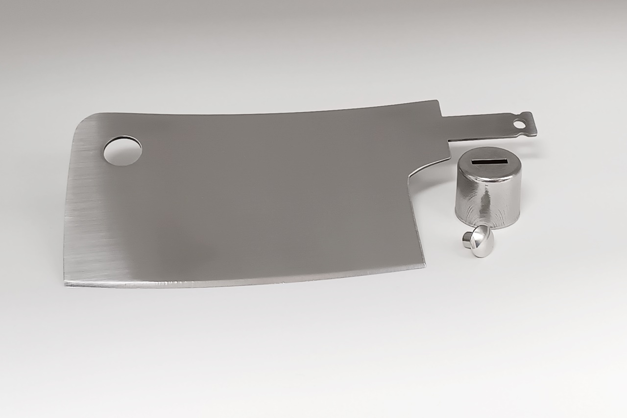 Cleaver Kit – Large Stainless Steel for Turning Projects - prokraft