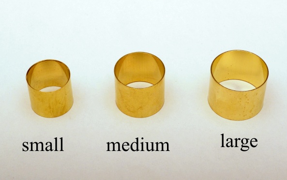 Solid Brass Tool Ferrules - prokraft