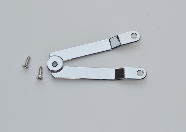 Gold / Chrome Plated Box Lid Stay / Brace - prokraft