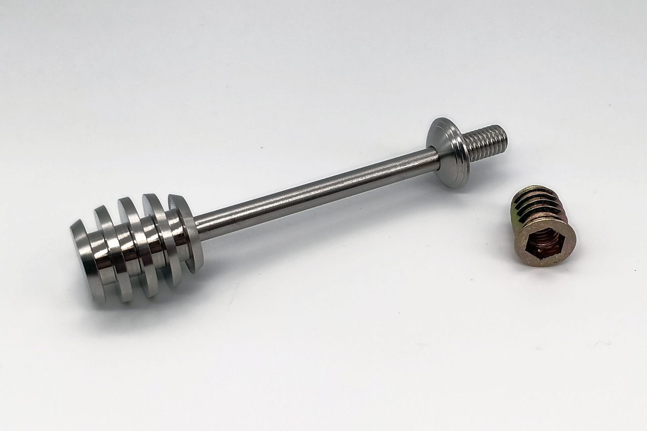 Honey Dipper woodturning Kit stainless steel - prokraft