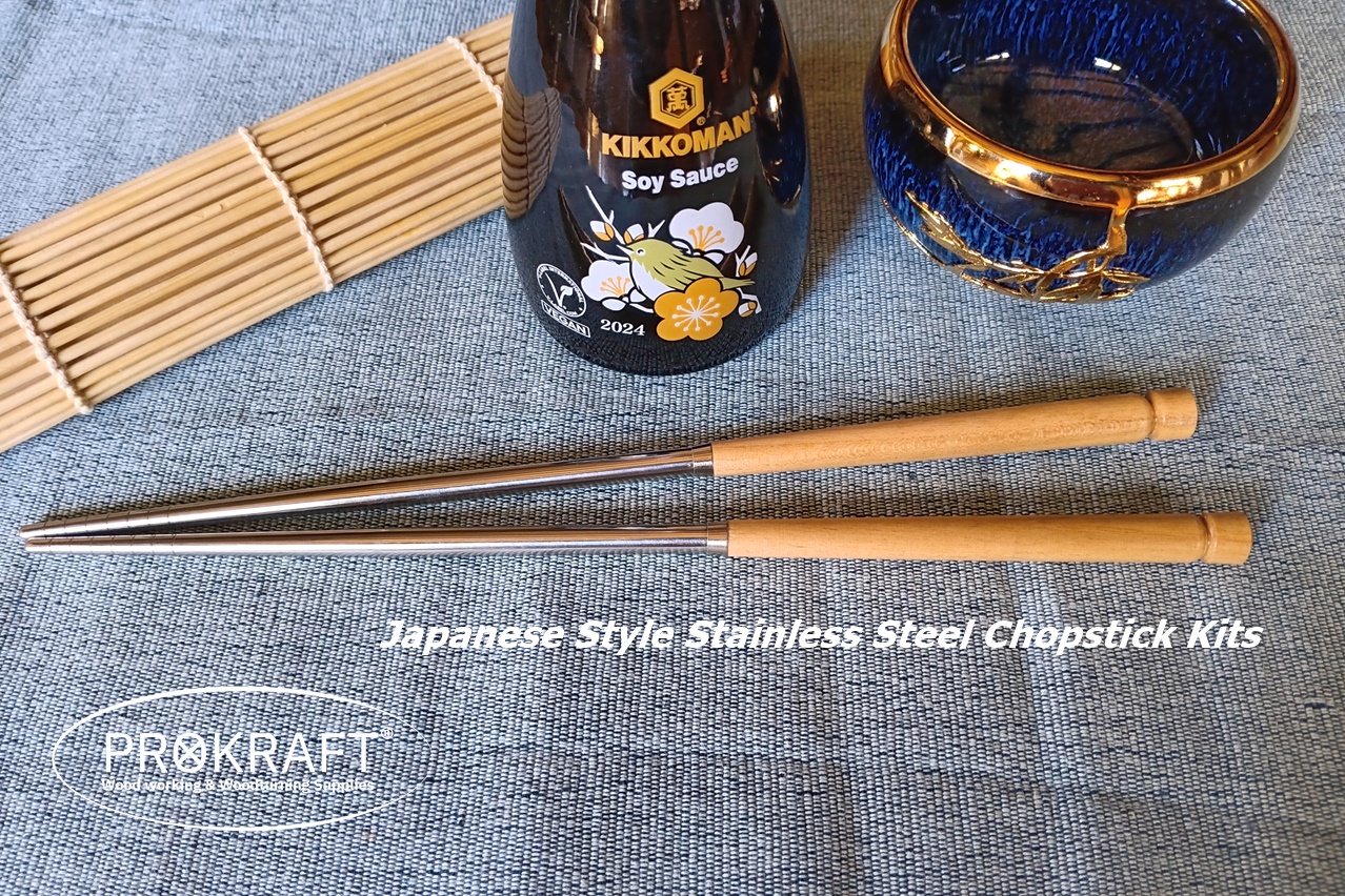 Chopstick Kit – Stainless Steel Japanese Style Turning Kit - prokraft