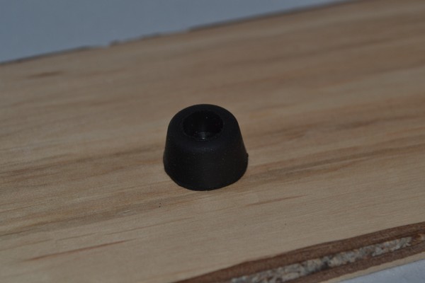 Small screw-in rubber feet - pack of 10 - prokraft