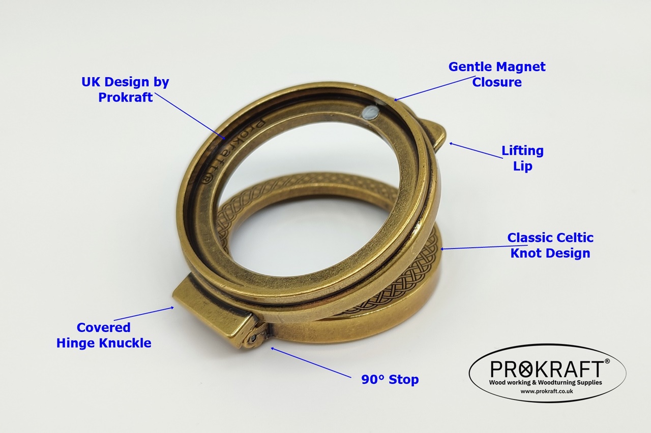 Premium Round Hinge 45mm - prokraft
