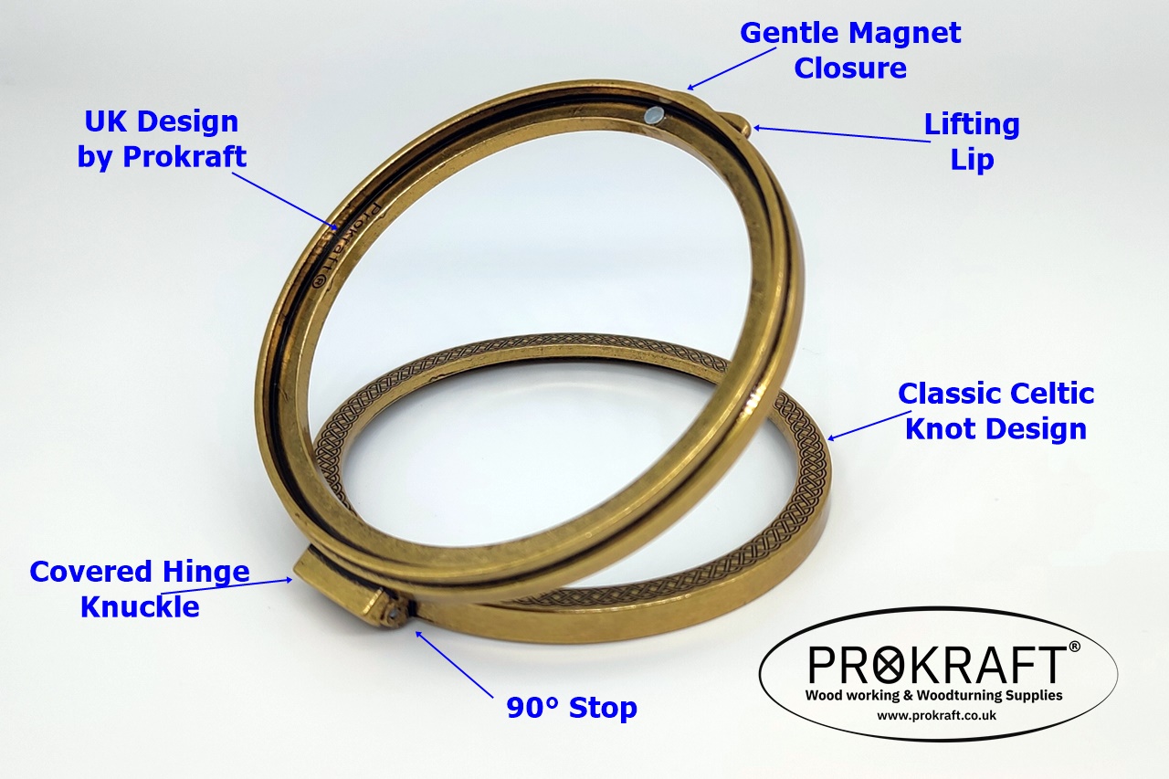 Premium Round Hinge 80mm - prokraft