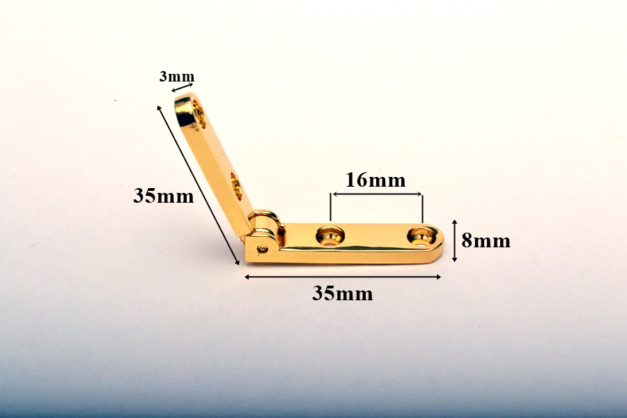 Side Rail Hinges 8mm width - prokraft